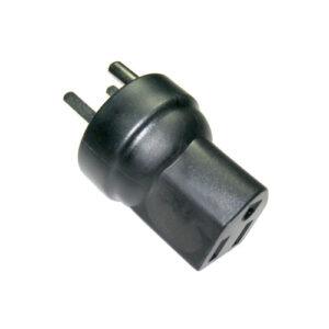 Conntek 30064 Denmark 3-Pin to NEMA 5-15R Plug Adapter