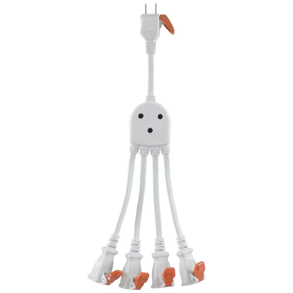 Conntek Smiley Jelly Series NEMA 1-15 Outlet Extender & Splitters