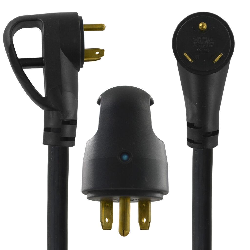 Conntek 14995 (2) NEMA TT-30P to 14-50R Cheater Box / RV Y-Adapter