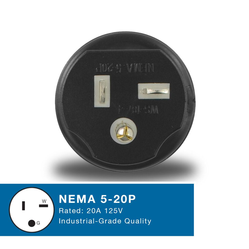 Conntek 30230-YW & 30230-BK 5-20P to L5-30R Plug Adapter