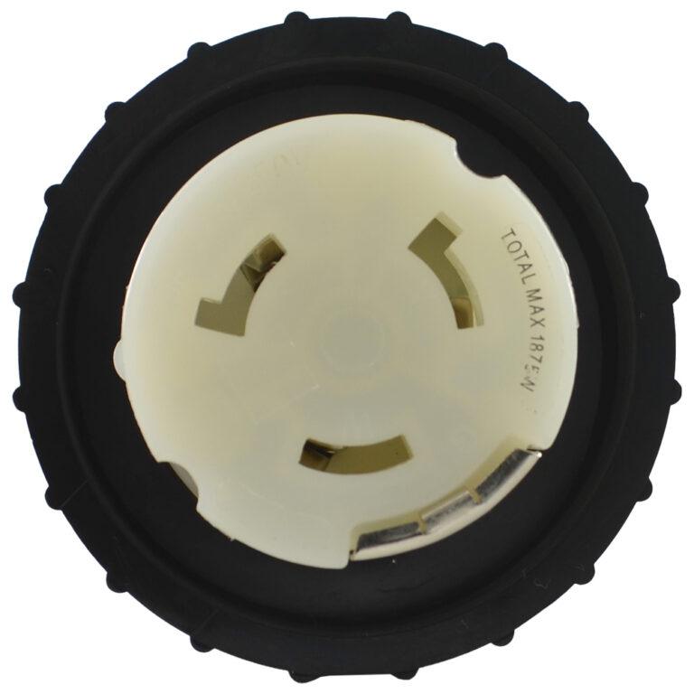 Conntek PA422 5-15P to SS2-50R with Threaded Ring Adapter